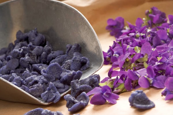 Violette, fiori nel piatto…da dessert! - FoodPress
